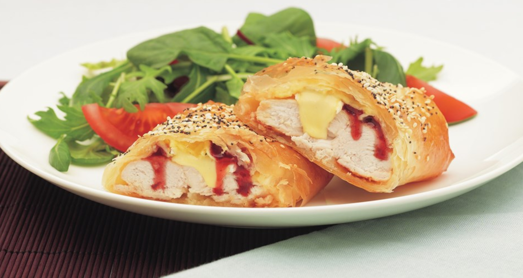 Chicken, Camembert & Plum Parcels - Mad Butcher
